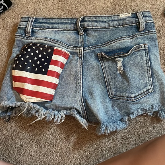 Almost Famous | Shorts | American Flag Shorts | Poshmark